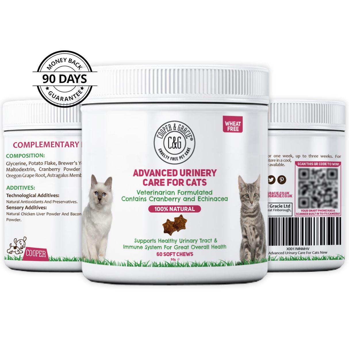 Natural Cat Urinary Health Supplements | Cooper and Gracie