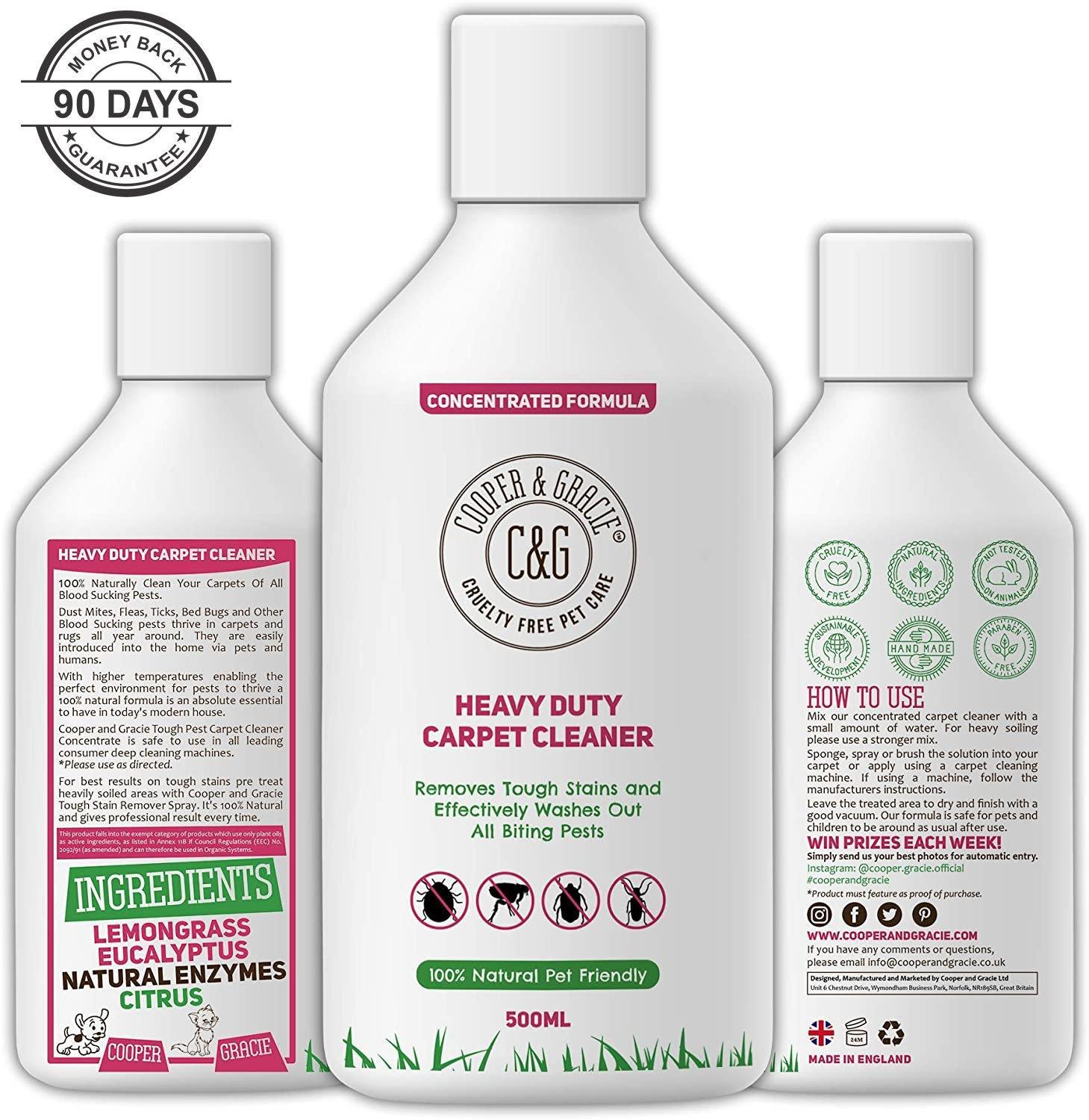 Cruelty Free Carpet Cleaner for Pets | Cooper and Gracie