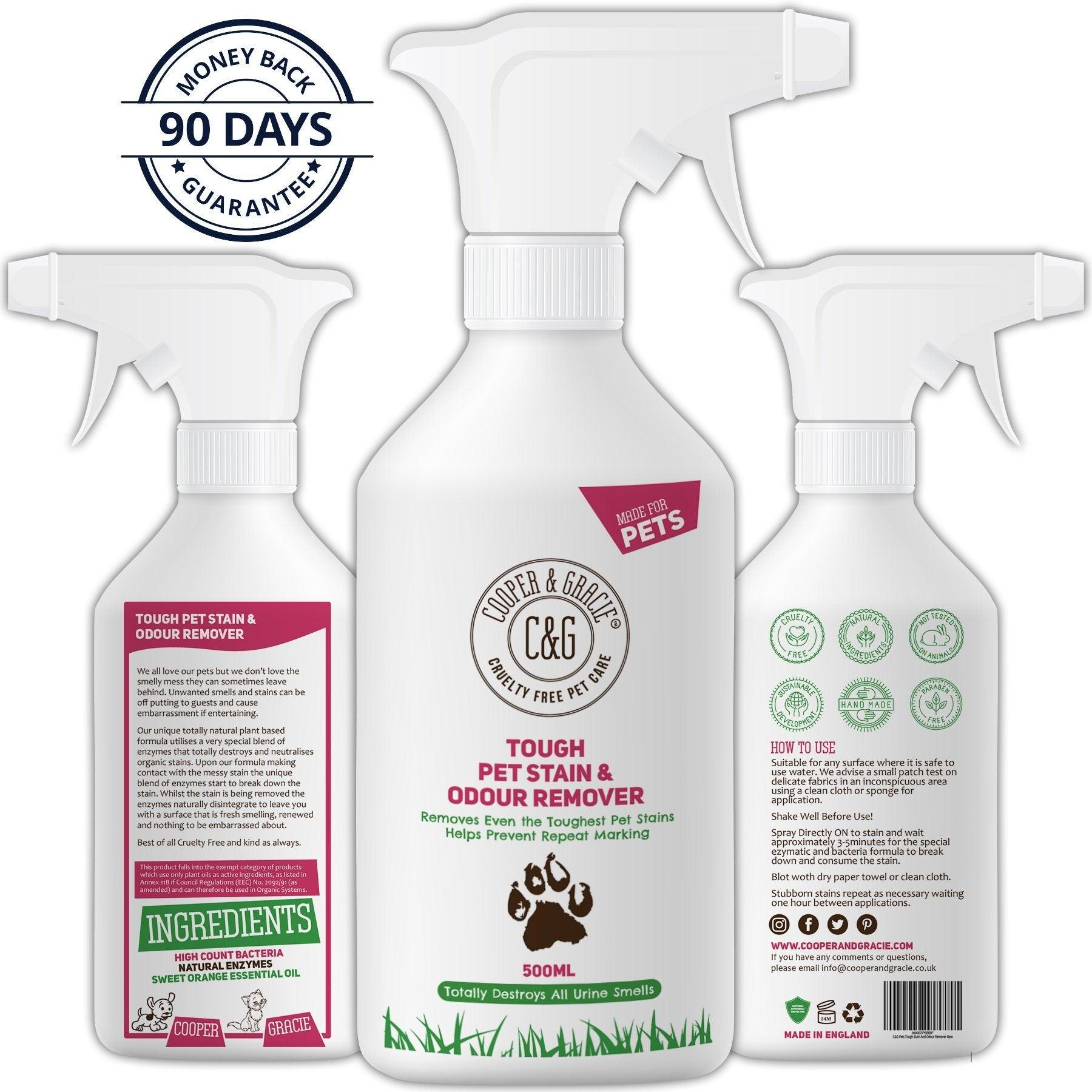 Natural Pet Stain and Odour Remover | Cooper and Gracie
